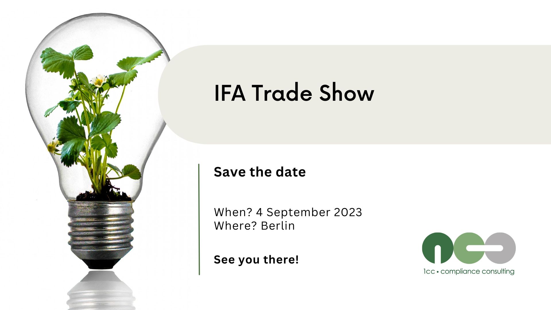 Meet Us at the IFA Trade Show in Berlin